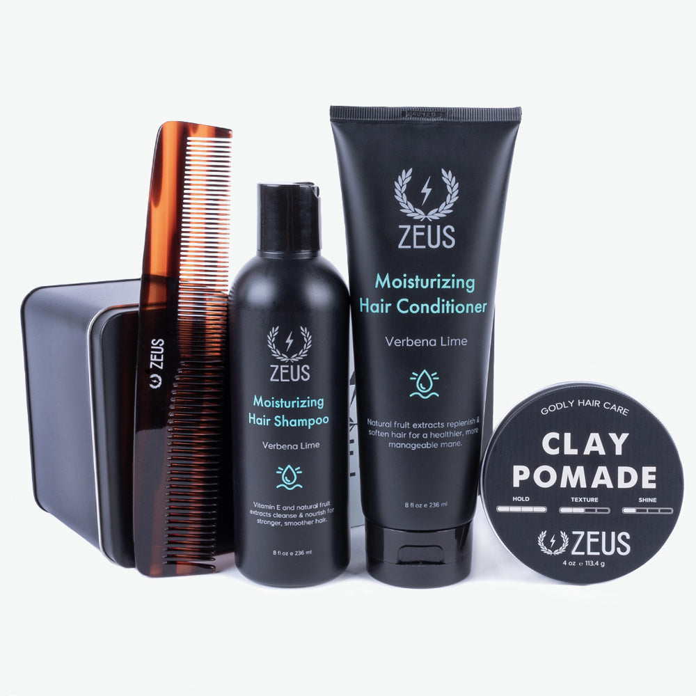 Zeus Hair Wash & Style Set