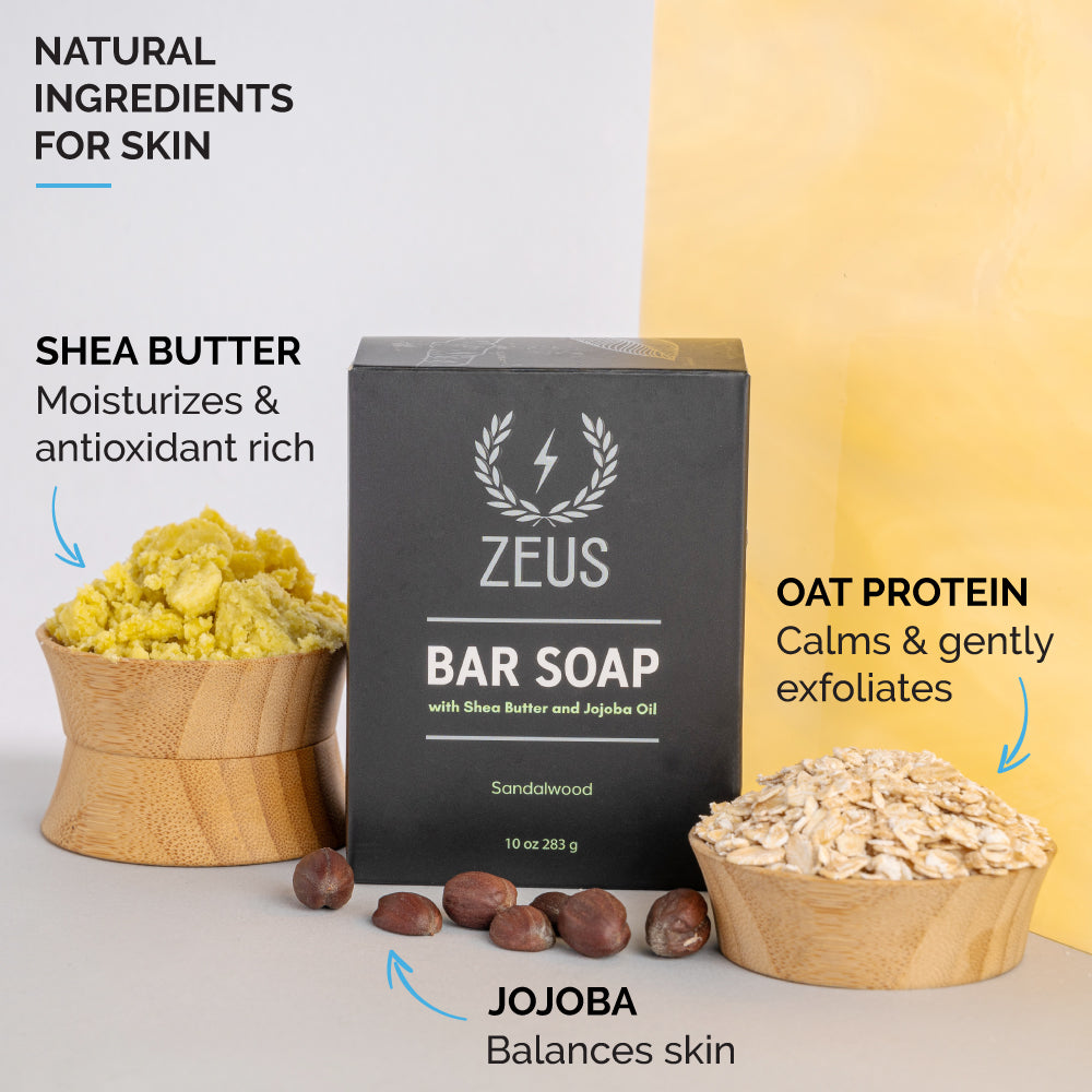 Zeus Bar Soap, 10 oz | Zeus